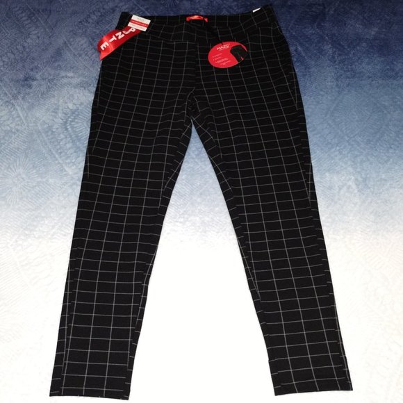 Maze | Pants & Jumpsuits | Womens Maze Treggings Black White Plus Size ...